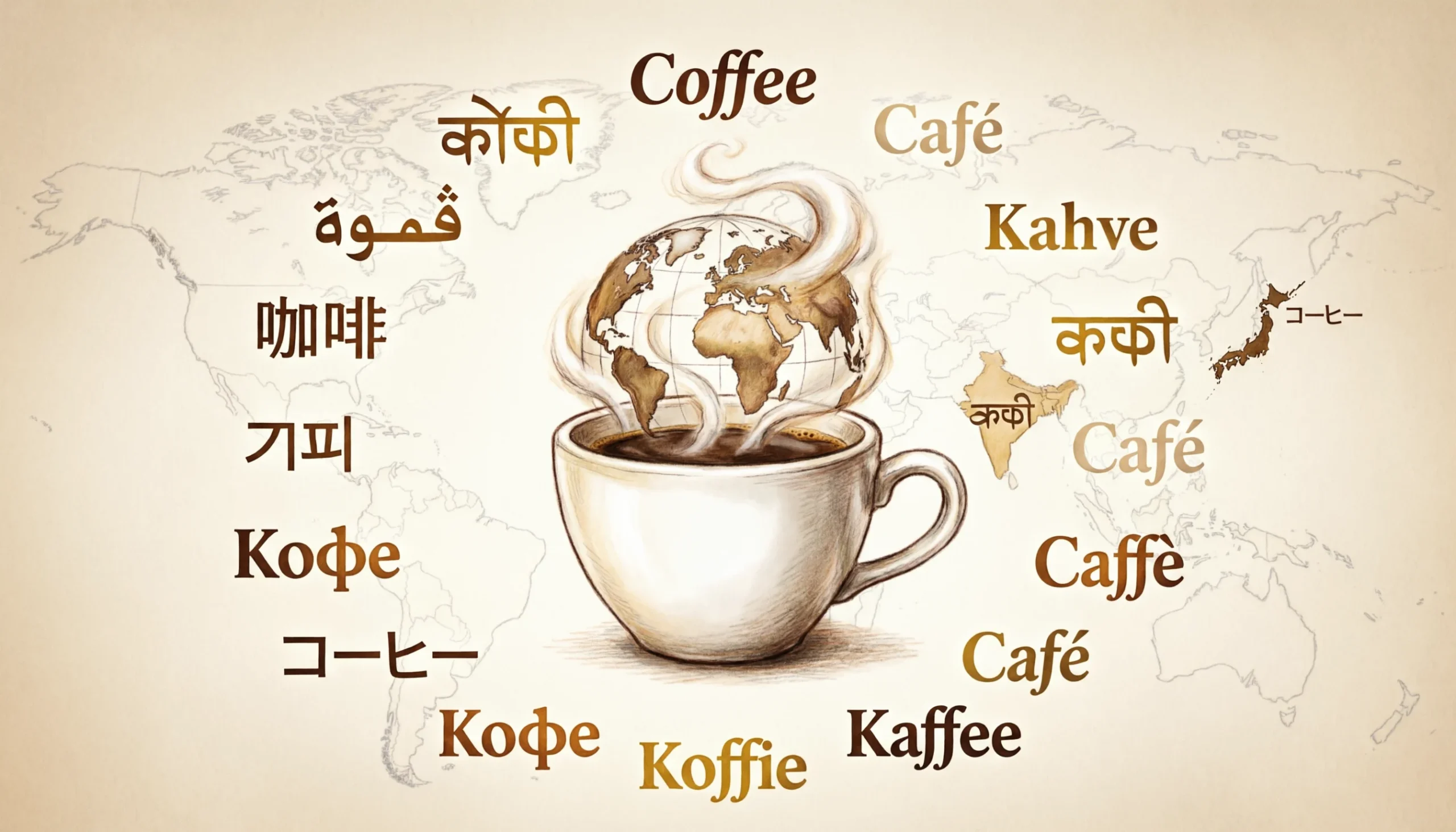 Coffee in Different Languages: 70 Ways to Say “Coffee” Around the World